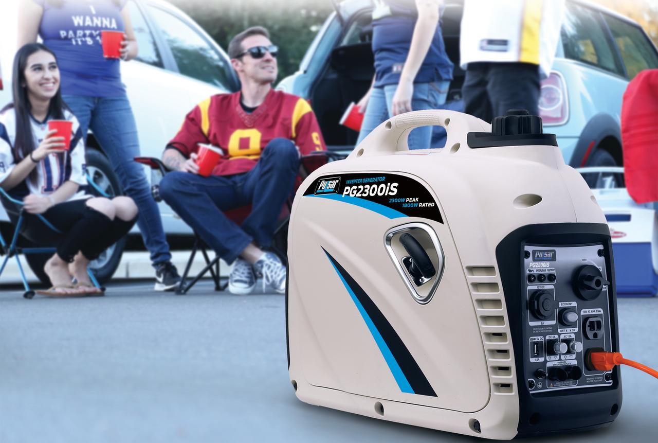 Small Portable Gas generator 2,300 Watt — Tumbling Dices